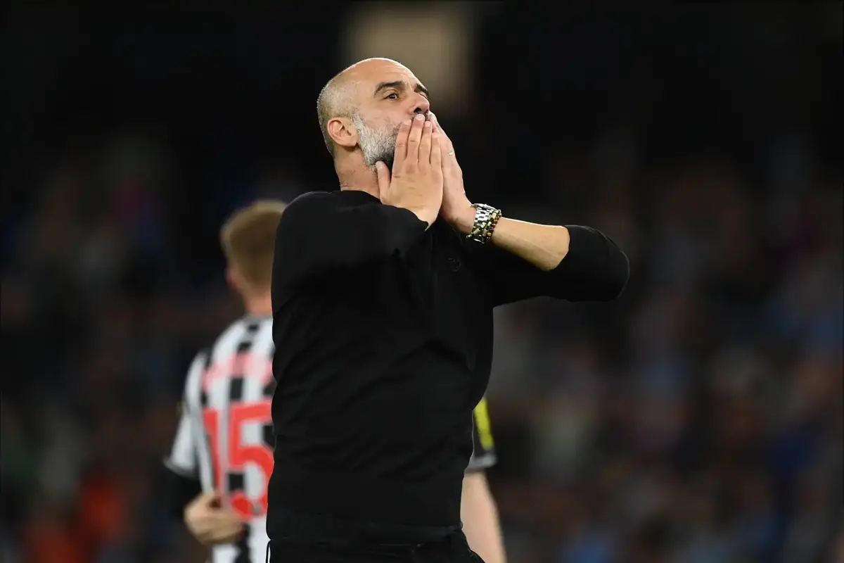 Pep Guardiola returns to Manchester City training with one-to-one ...