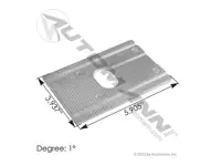 Z952 | Multi-Fit Shim | 1 Degree | 3, 3-1/2, and 4 Inch wide