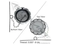 572.1024 | Fuel Cap | 3 Inch