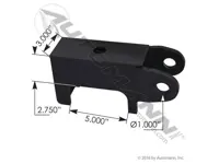 M17717 | Hutch Axle Seat | 5 Inch Squares