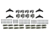 APTT3 | Triple Axle Trailer Hanger Kit | Double-Eye Springs