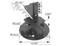 MHT797 | Air Spring Mounting Plate | Hendrickson