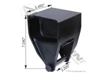 338-417 | Hutch Leaf Spring Hanger | Rear Left