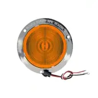 4059A | 4 Inch Round Amber Tail Light Incandescent Lamp