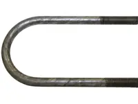 091148 | Redline Trailer U-Bolt | 5 inch Wide Round Axle