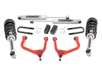 110531RED | Rough Country 3.5 Inch Suspension Lift Kit | GM